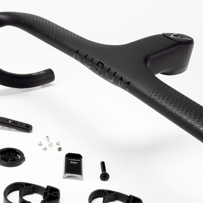 AURUM Integrated Handlebar + Computer Mount - Aurum Bikes